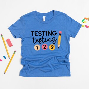Testing Shirt,teacher Shirts,state Testing Shirt,teacher Team Shirts ...