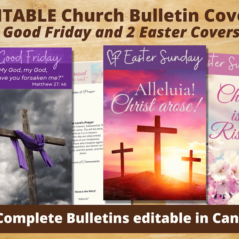 Church Communion Bulletin Cover - Etsy