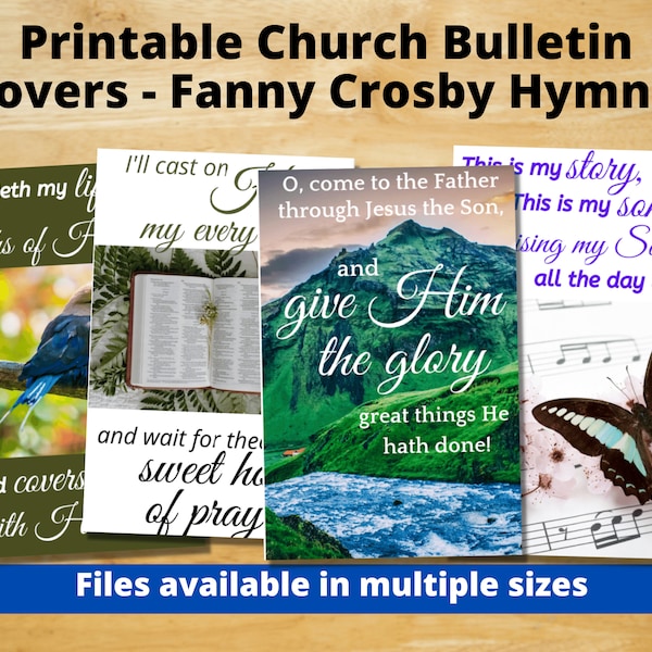 Church Anniversary Bulletin Cover - Etsy