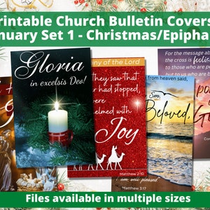Epiphany Bulletin Covers - Etsy