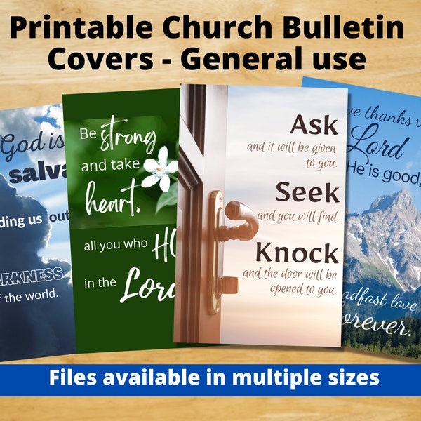 Church Anniversary Bulletin Cover - Etsy