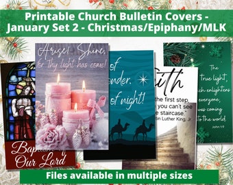 Epiphany Bulletin Covers - Etsy