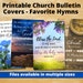 Printable Church Bulletin Covers - Favorite Hymns for General Use ...