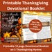 Printable Fall Scripture Cards of Thanksgiving and Praise, Printable ...
