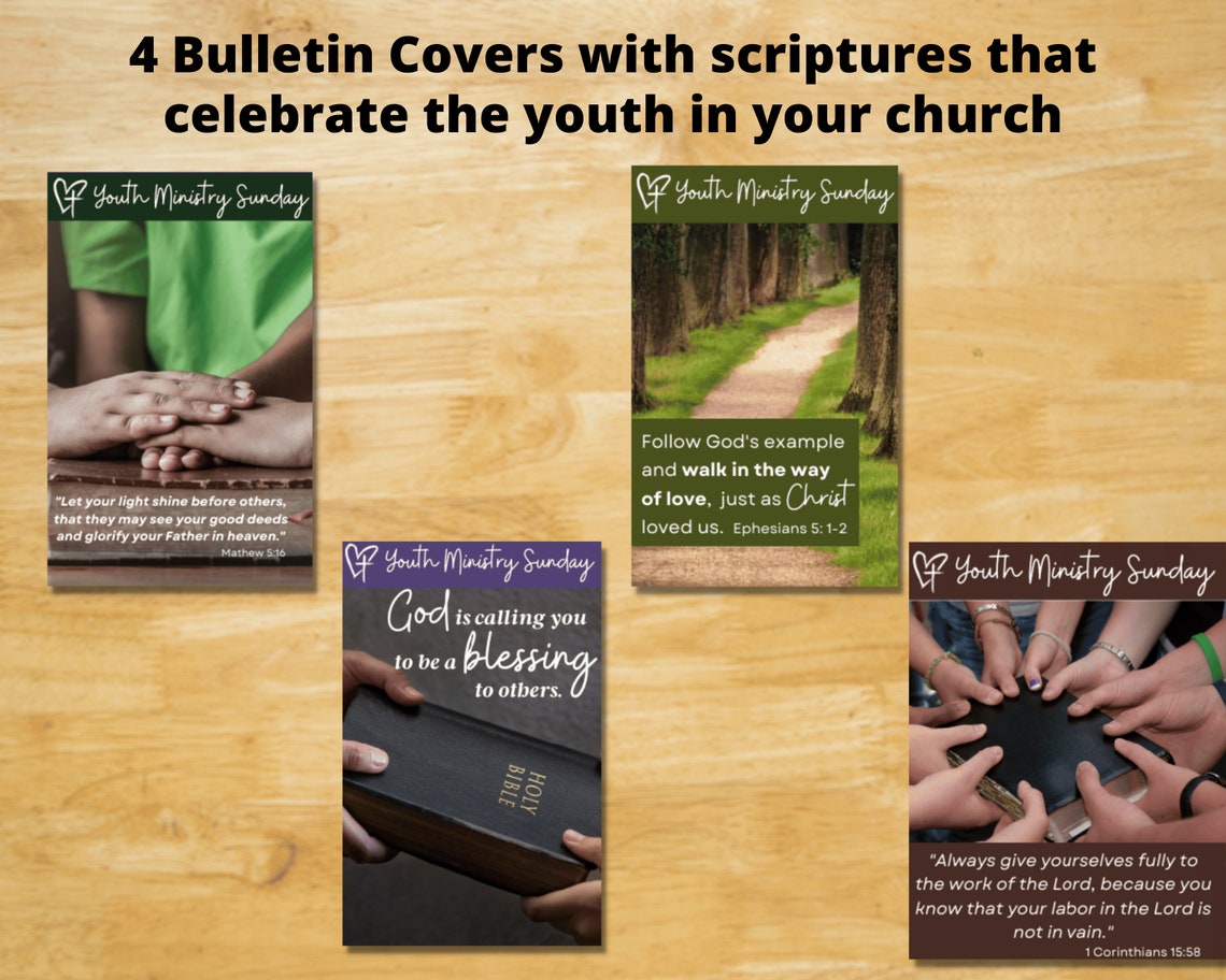 Printable Church Bulletin Covers - Celebrating Youth Ministry ...