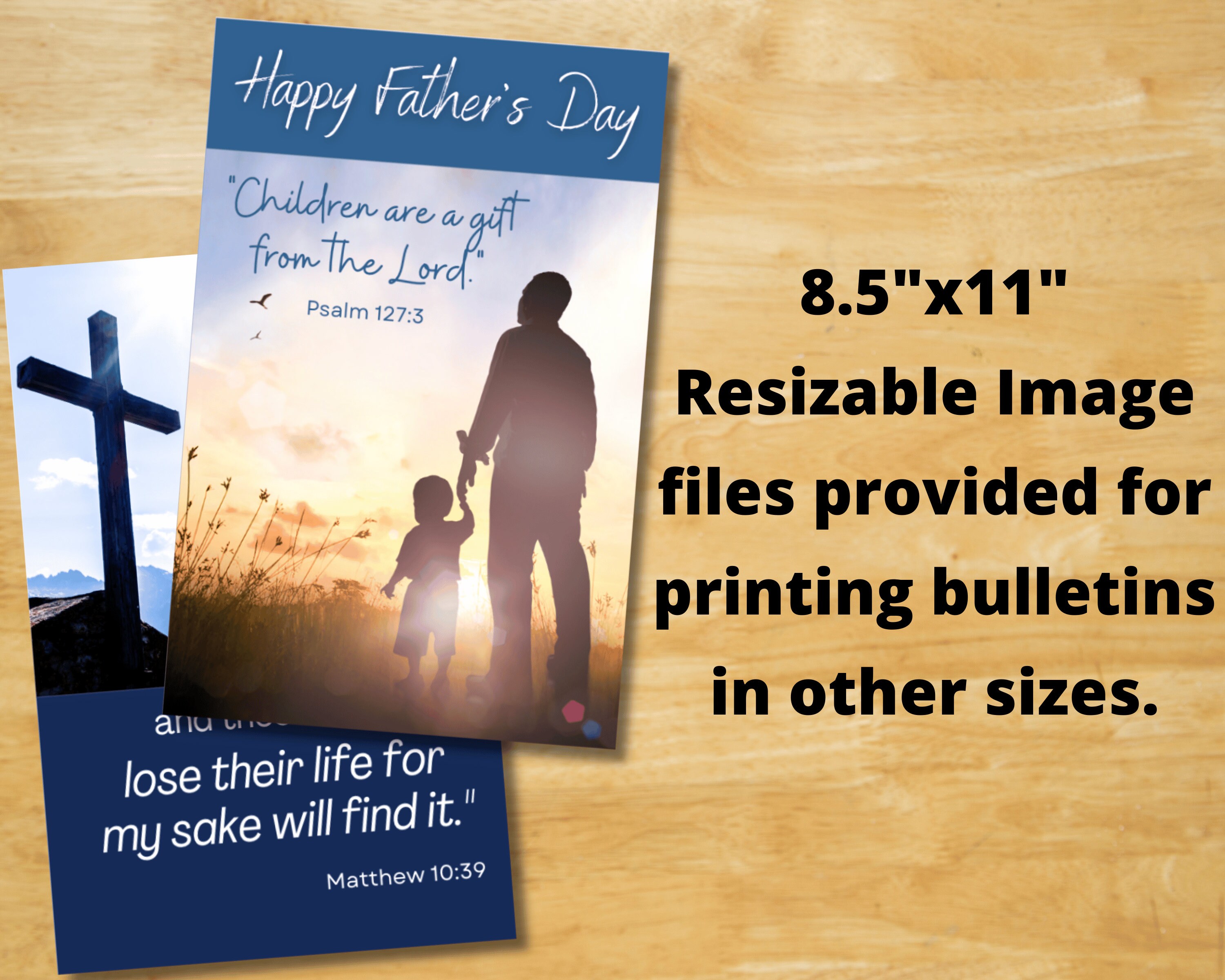 Printable Church Bulletin Covers Sundays in June Trinity Sunday, Father ...