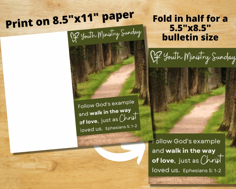 Printable Church Bulletin Covers - Celebrating Youth Ministry ...