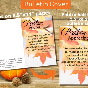 Printable Pastor Appreciation Set - Digital Download - Scripture ...