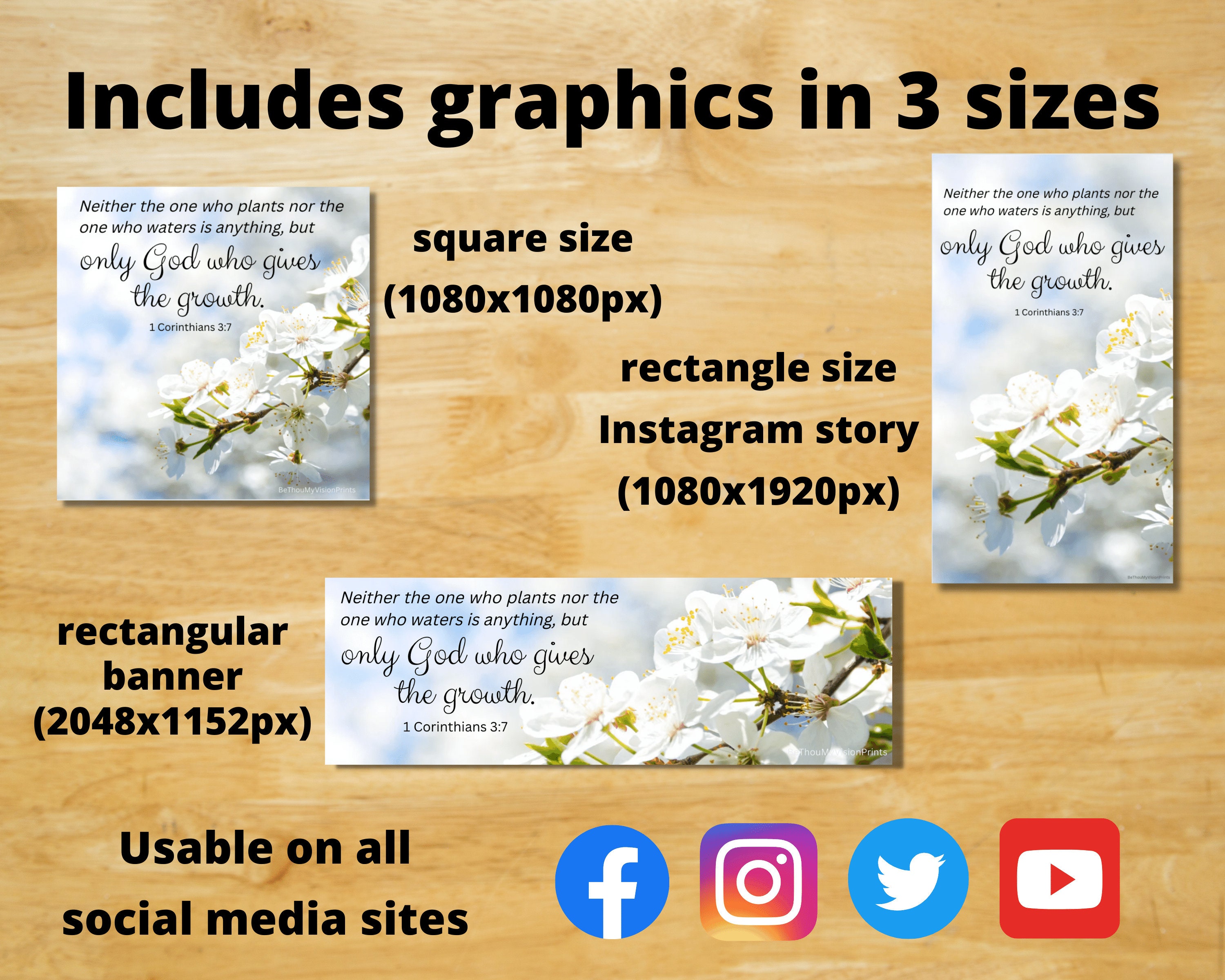 Graphics for Church Bulletins & Social Media BUNDLE - 50 Images in 3 ...