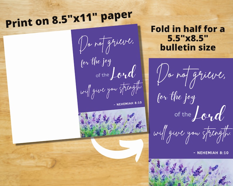 Printable Church Bulletin Covers - General Use Set 5 - Multiple Sizes ...