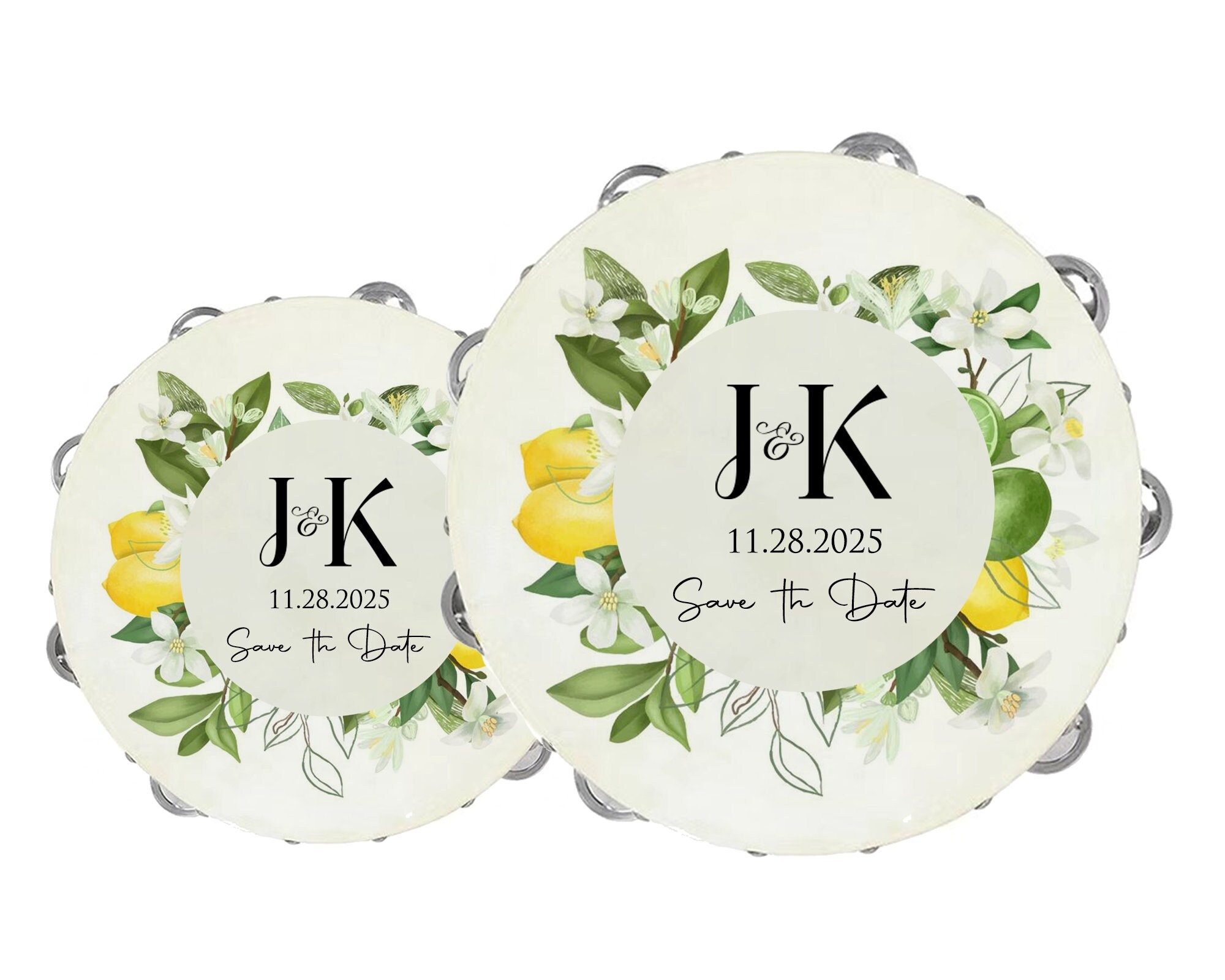 Personalized Tambourine,music Instrument. Party Favors,table Setting ...