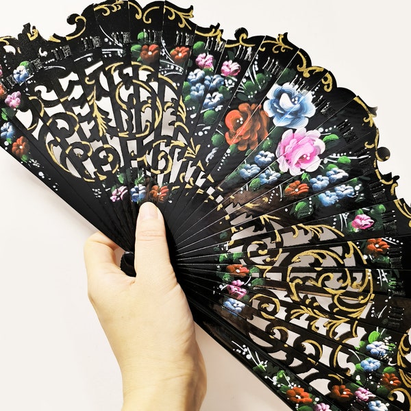 Spanish Hand Fan - Etsy