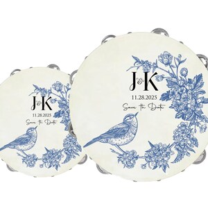 Personalized Tambourine,music Instrument. Party Favors,table Setting ...