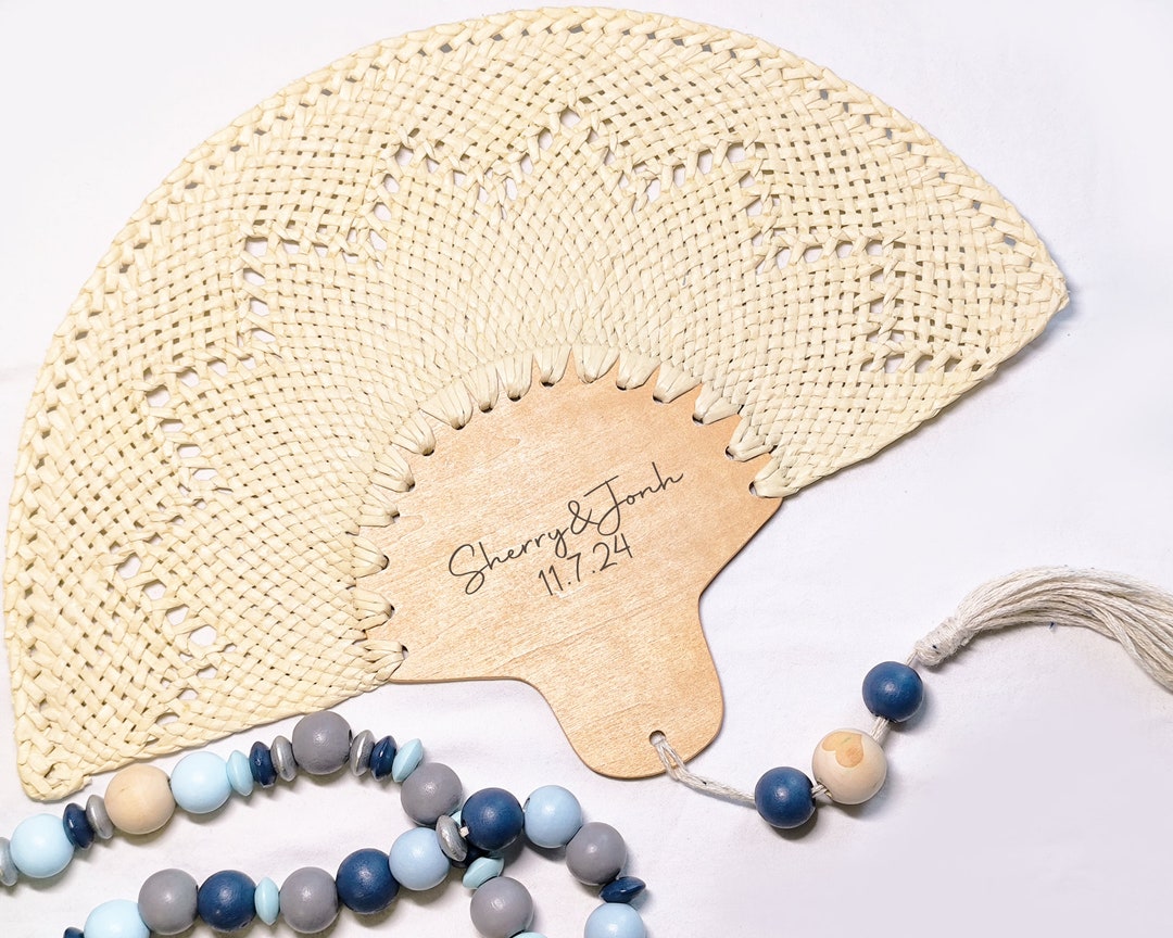 Personalized Mexico Wedding Fans,custom Hand Fan,personalized Woven ...