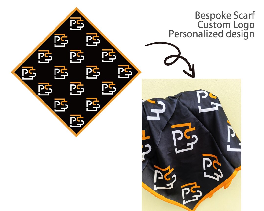 Personalized Women Square Scarves, Custom Silk Scarf ,gifts for Team ...