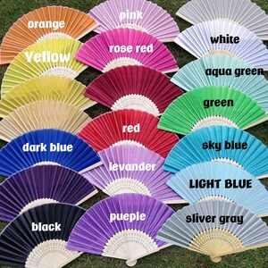 Light Blue Laser Engraved Silk Hand Fans,personalized Bamboo Silk Fans ...