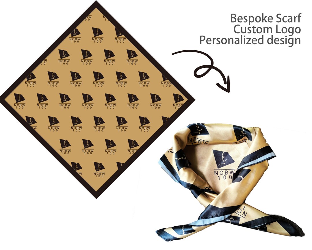 Personalized Women Square Scarves, Custom Silk Scarf ,gifts for Team ...