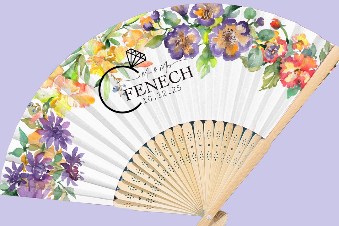 Bulk Personalized Paper Hand Fans,wedding Gifts,party Favors,promotion ...