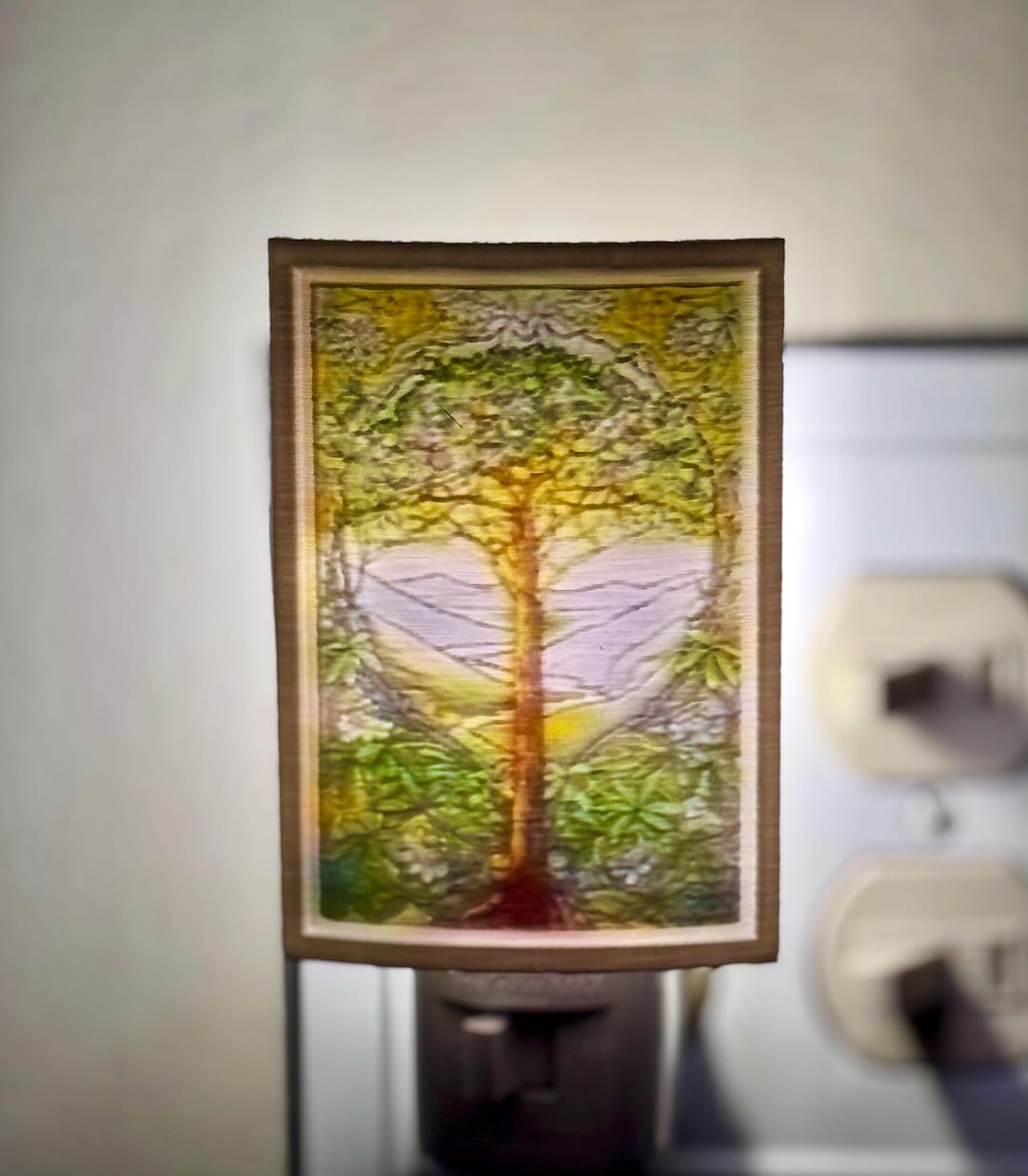 Agnes Northrop Window Lithophane Nightlight: “voyage of Life” (1903) - Etsy
