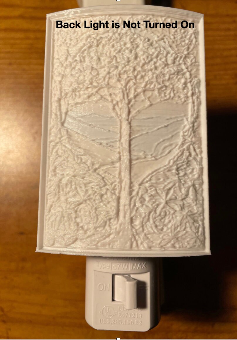 Agnes Northrop Window Lithophane Nightlight: “voyage of Life” (1903) - Etsy