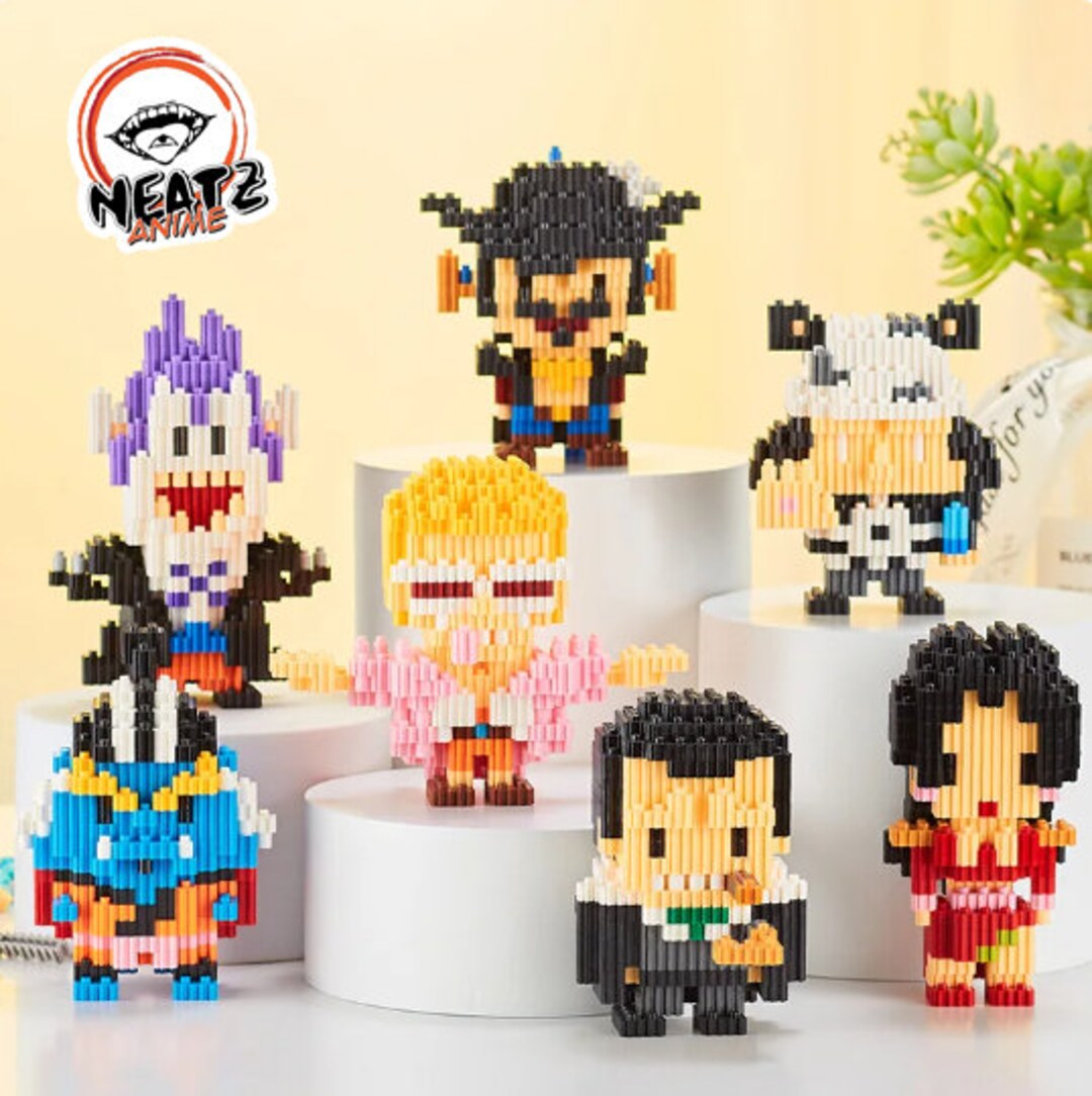 Neatz Anime One Piece Mini Building Blocks Shichibukai Characters 3D ...