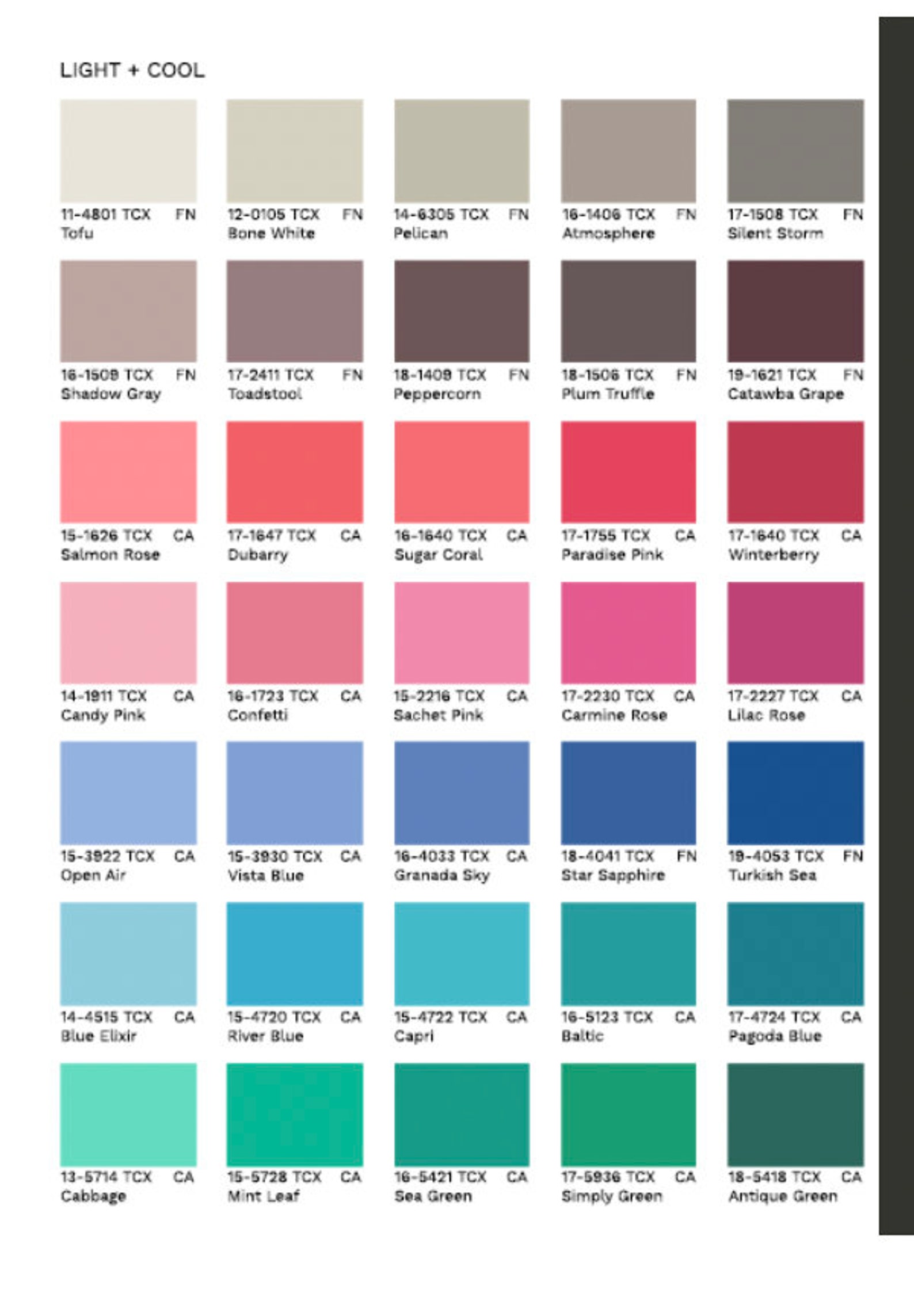 Color Palette - Etsy