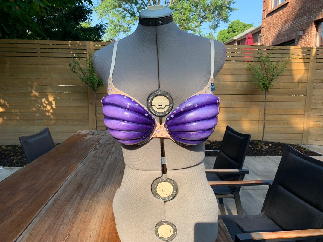 Ariel Swim Seashell Bra for Princess Cosplay - Etsy