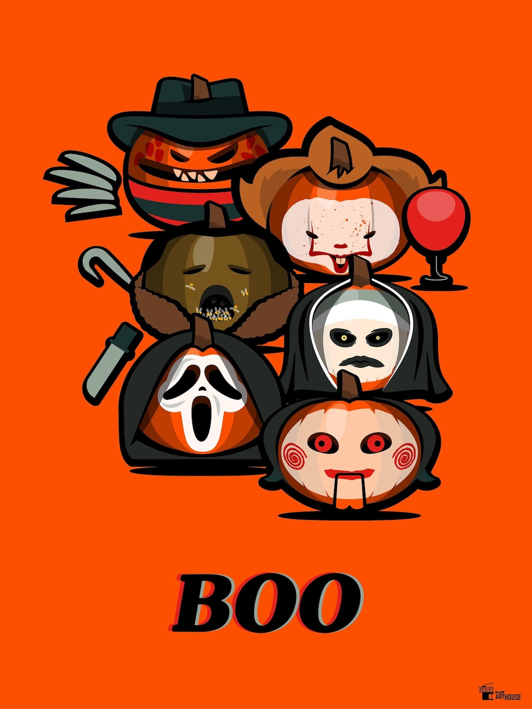 Horror Movie-inspired Poster - Etsy