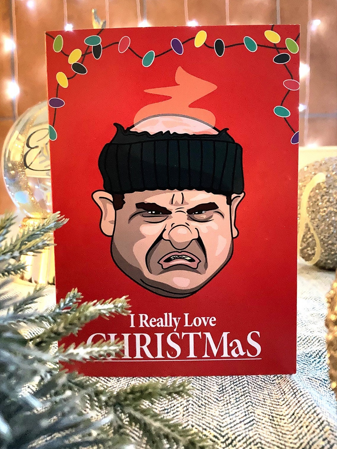 Home Alone Inspired Christmas Card (A6) - Etsy