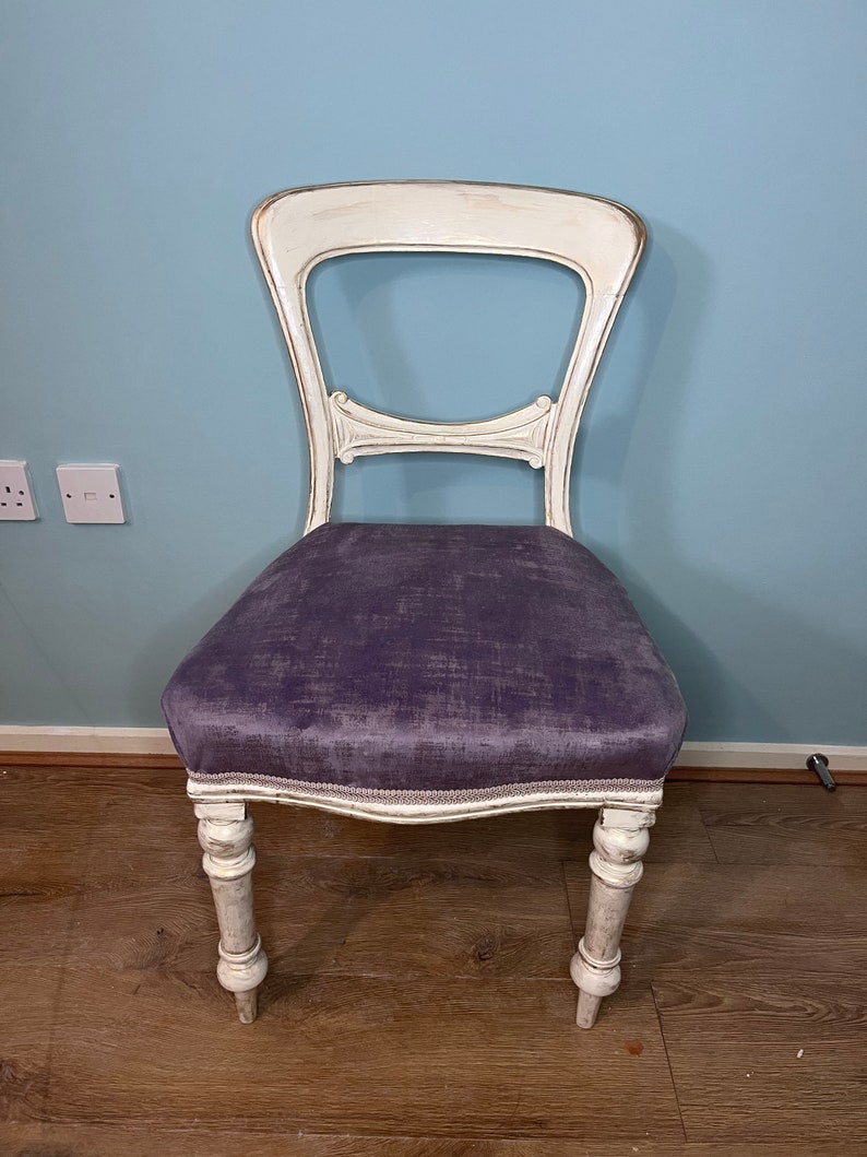 Balloon Back Mahogany Chair - Etsy