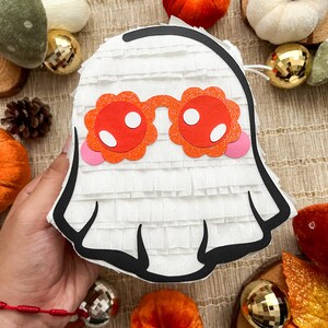 Mini Groovy Ghost Piñata - Etsy