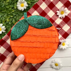 1 MINI Fruit Piñata; Kiwi Piñata, Dragon Fruit Piñata, Orange Piñata ...