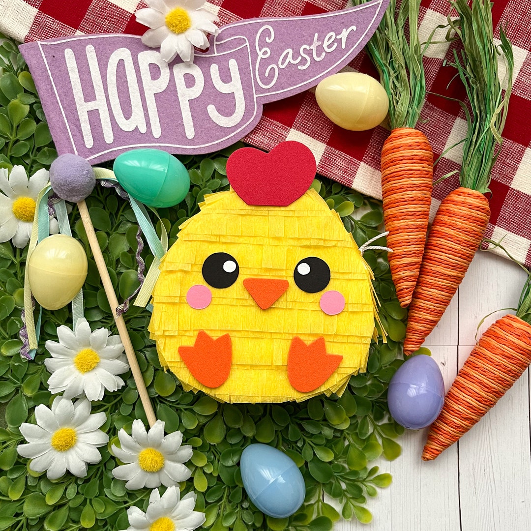 Mini Chick Piñata for Easter - Etsy