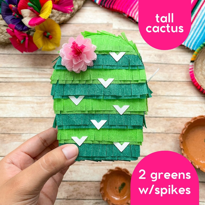 SUPER MINI Cactus Piñata - Etsy