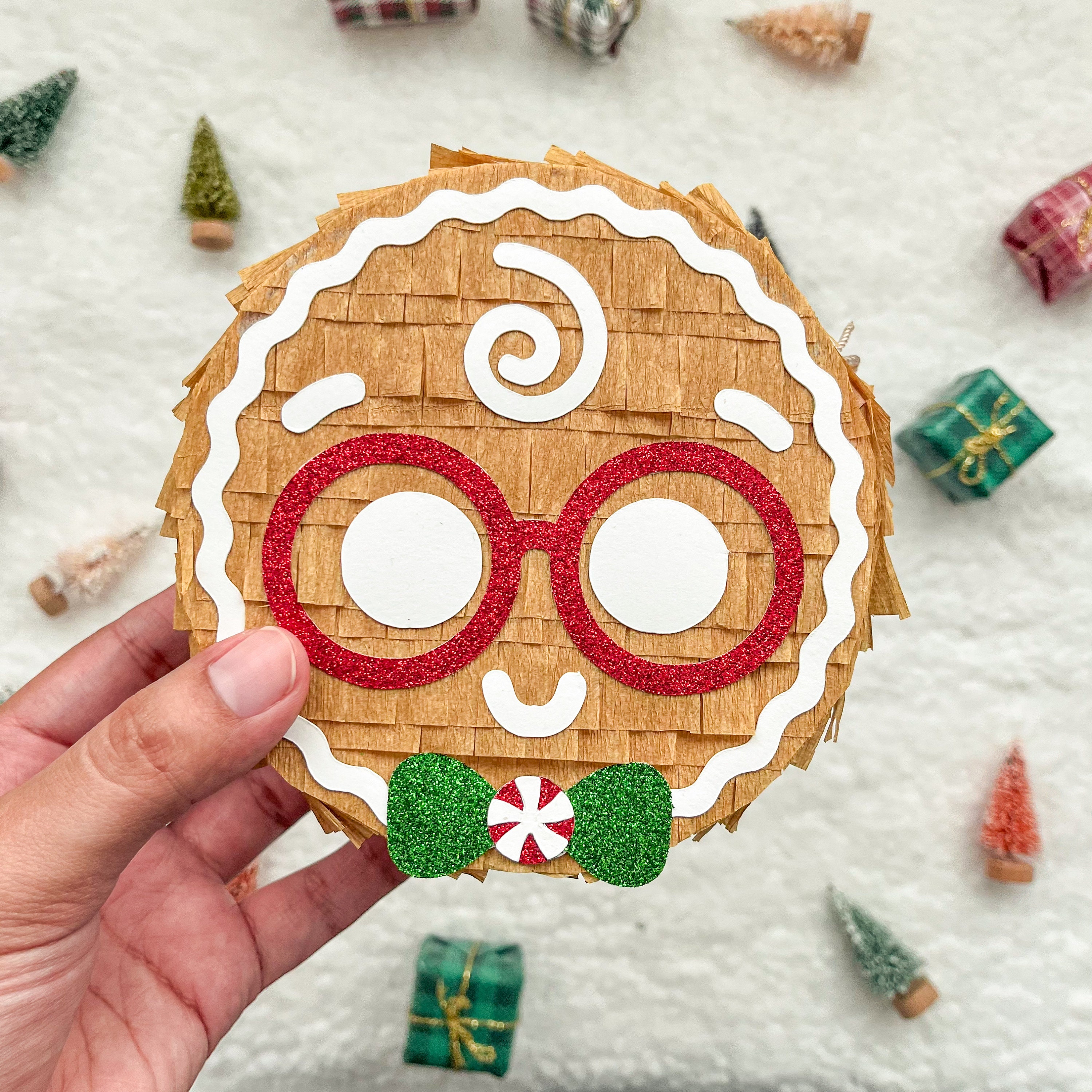 1 MINI Gingerbread Face Piñata - Etsy