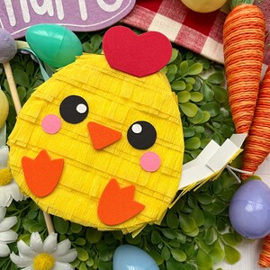 Mini Chick Piñata for Easter - Etsy