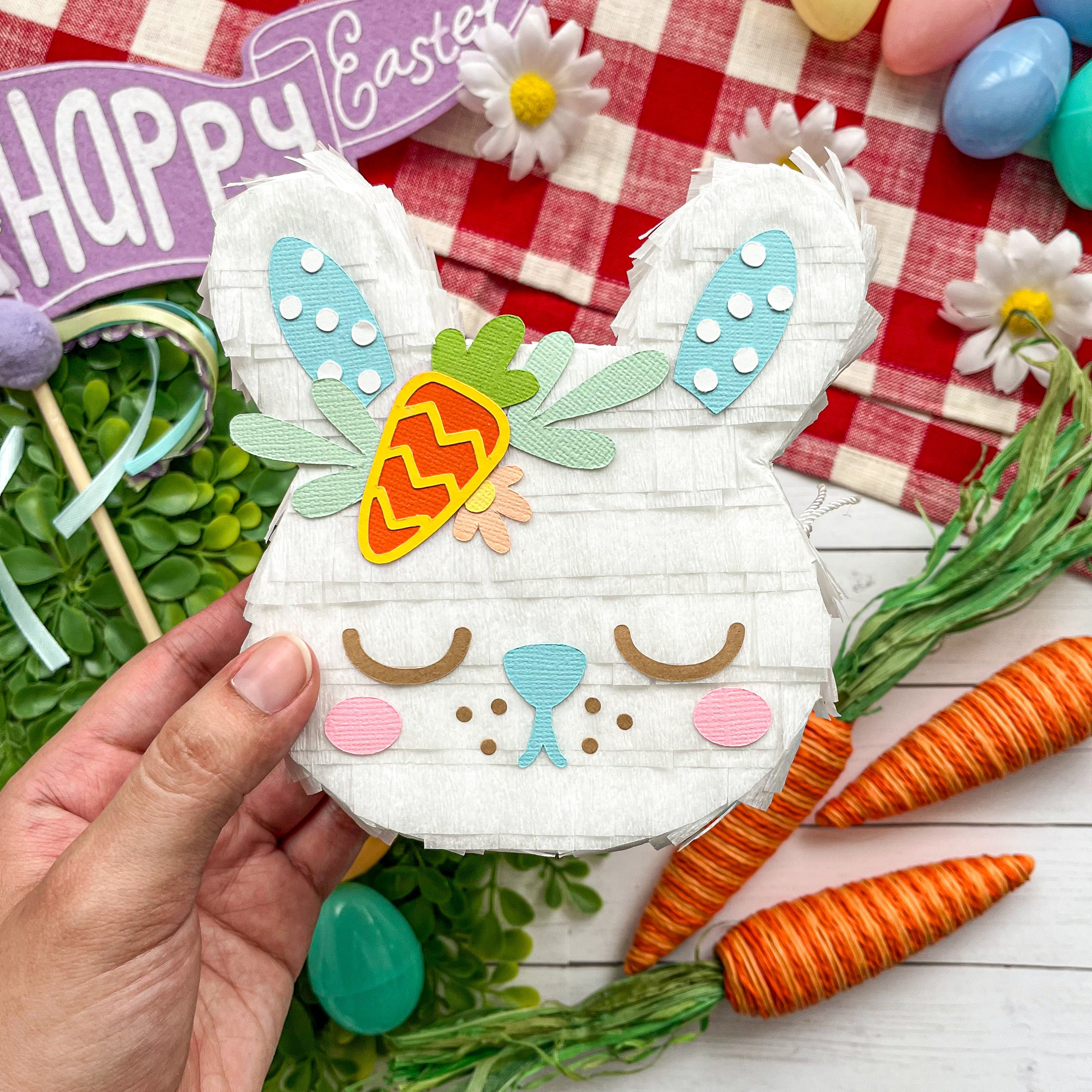 Mini Pastel Bunny Piñata for Easter - Etsy