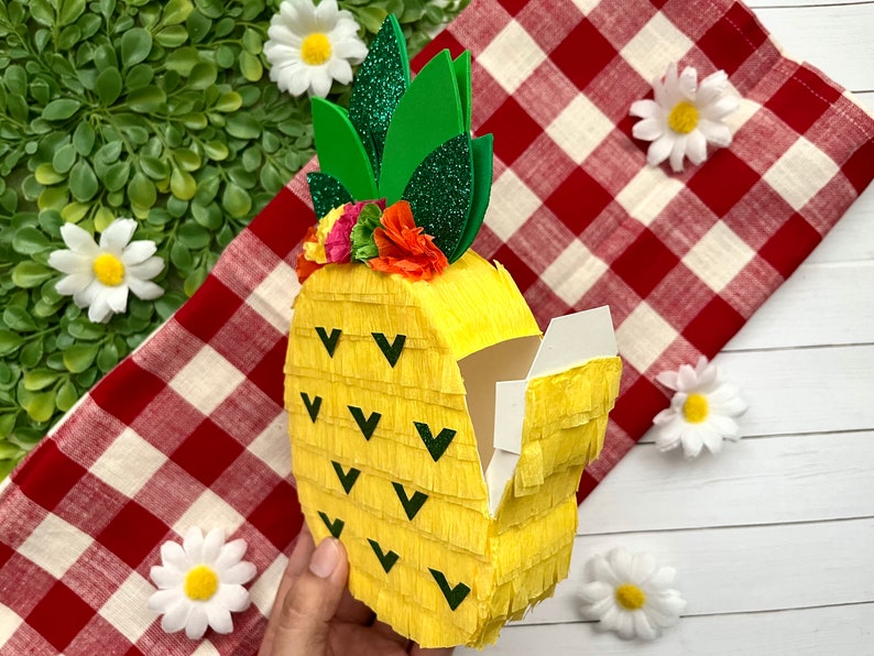 MINI Pineapple Piñata for Tropical Birthdays and Tutti Frutti - Etsy