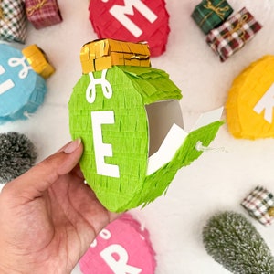 SUPER MINI Christmas Light Piñata Personalized - Etsy