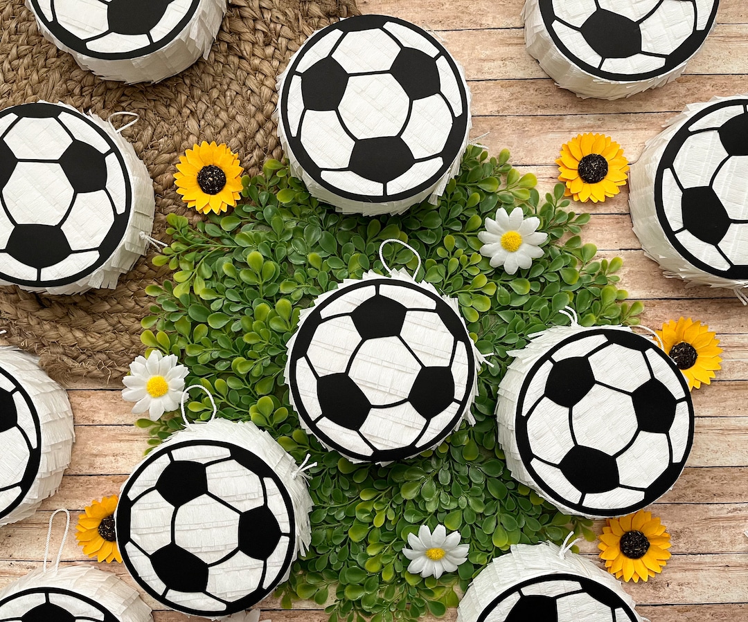 Mini Soccer Ball Piñata Etsy