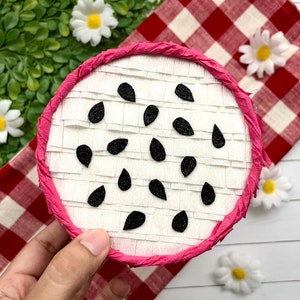 Mini Fruit Piñata: Kiwi, Dragon Fruit, Orange, Watermelon - Etsy
