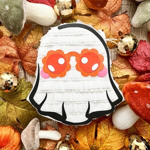 Mini Groovy Ghost Piñata - Etsy