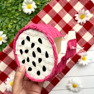 Mini Fruit Piñata: Kiwi, Dragon Fruit, Orange, Watermelon - Etsy