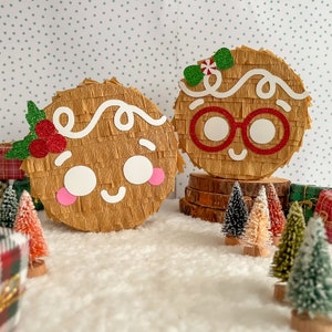 1 MINI Gingerbread Face Piñata - Etsy