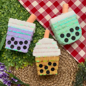 Mini Boba Drink Piñata - Etsy