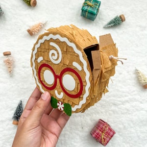 1 MINI Gingerbread Face Piñata - Etsy