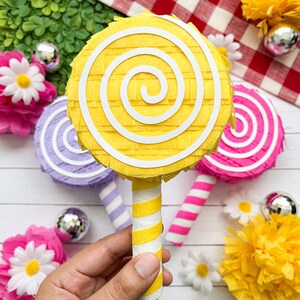 Mini Lollipop Piñata - Etsy