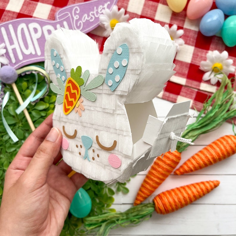 Mini Pastel Bunny Piñata for Easter - Etsy
