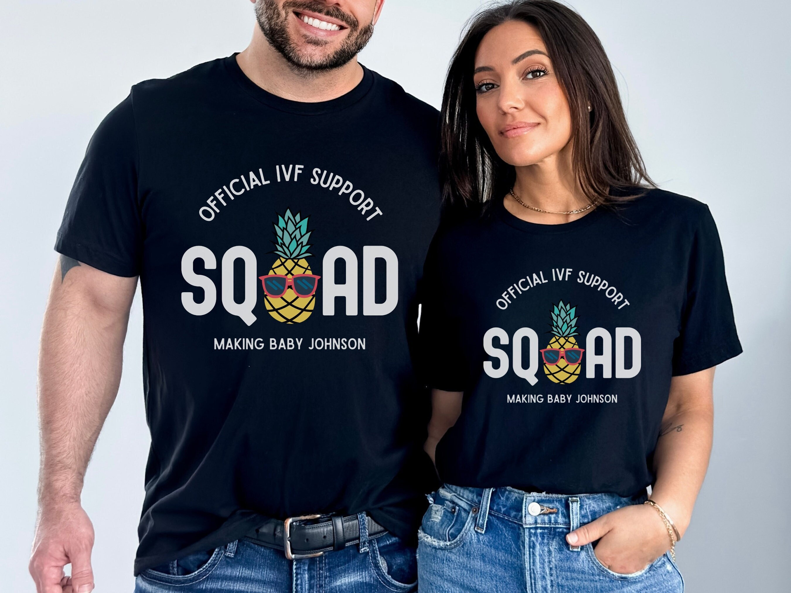 IVF Transfer Day Shirt, Couples IVF Shirts, Infertility Matching Group ...