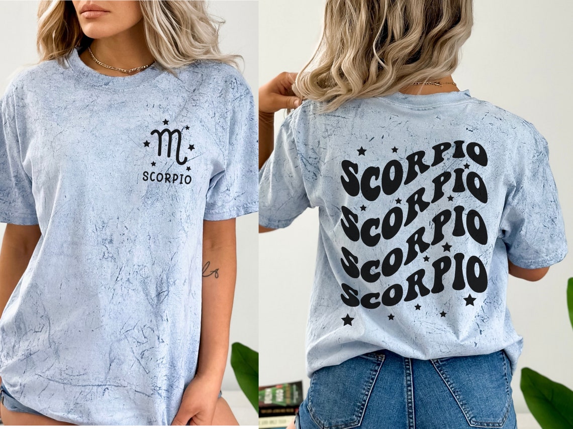 Scorpio Energy Shirt Scorpio Astrology Tshirt Comfort Colors - Etsy
